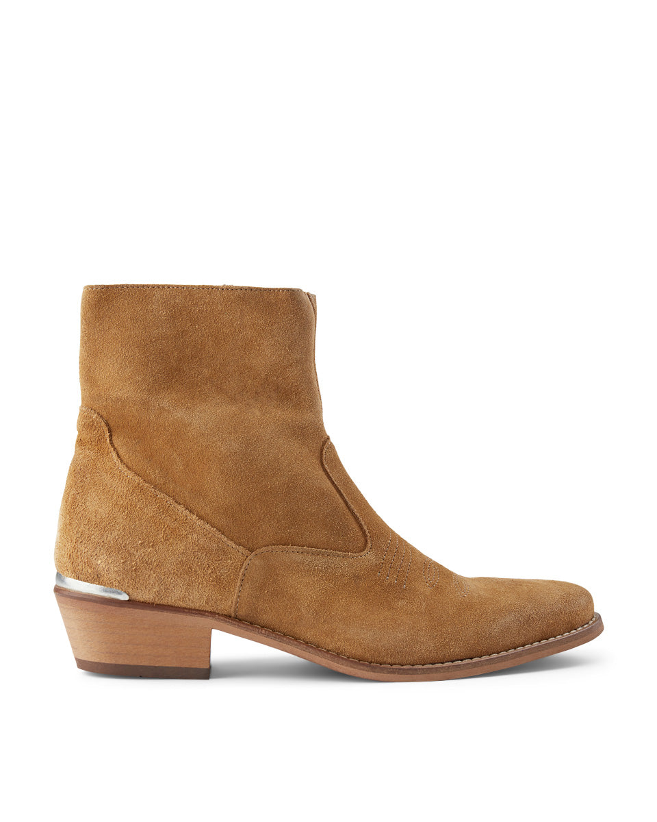 Enzo boot suede - CAMEL – SHOE THE BEAR - US